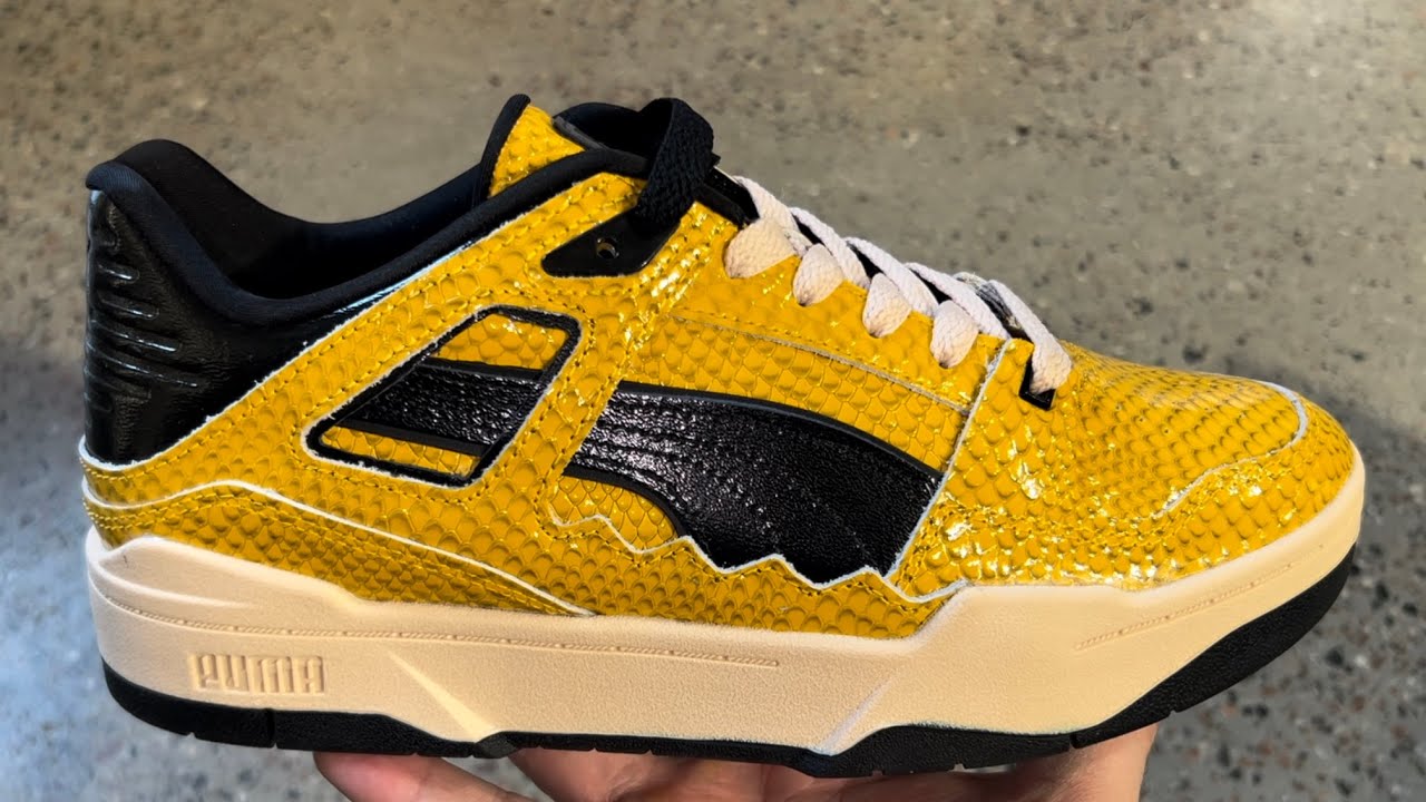 Puma Slipstream Jeff Staple Gidra Radiant Yellow Shoes