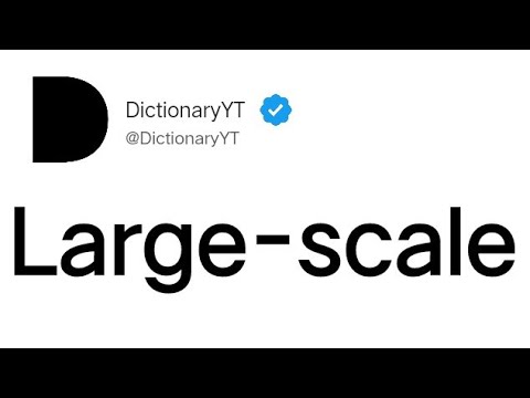 Large-scale Meaning in English