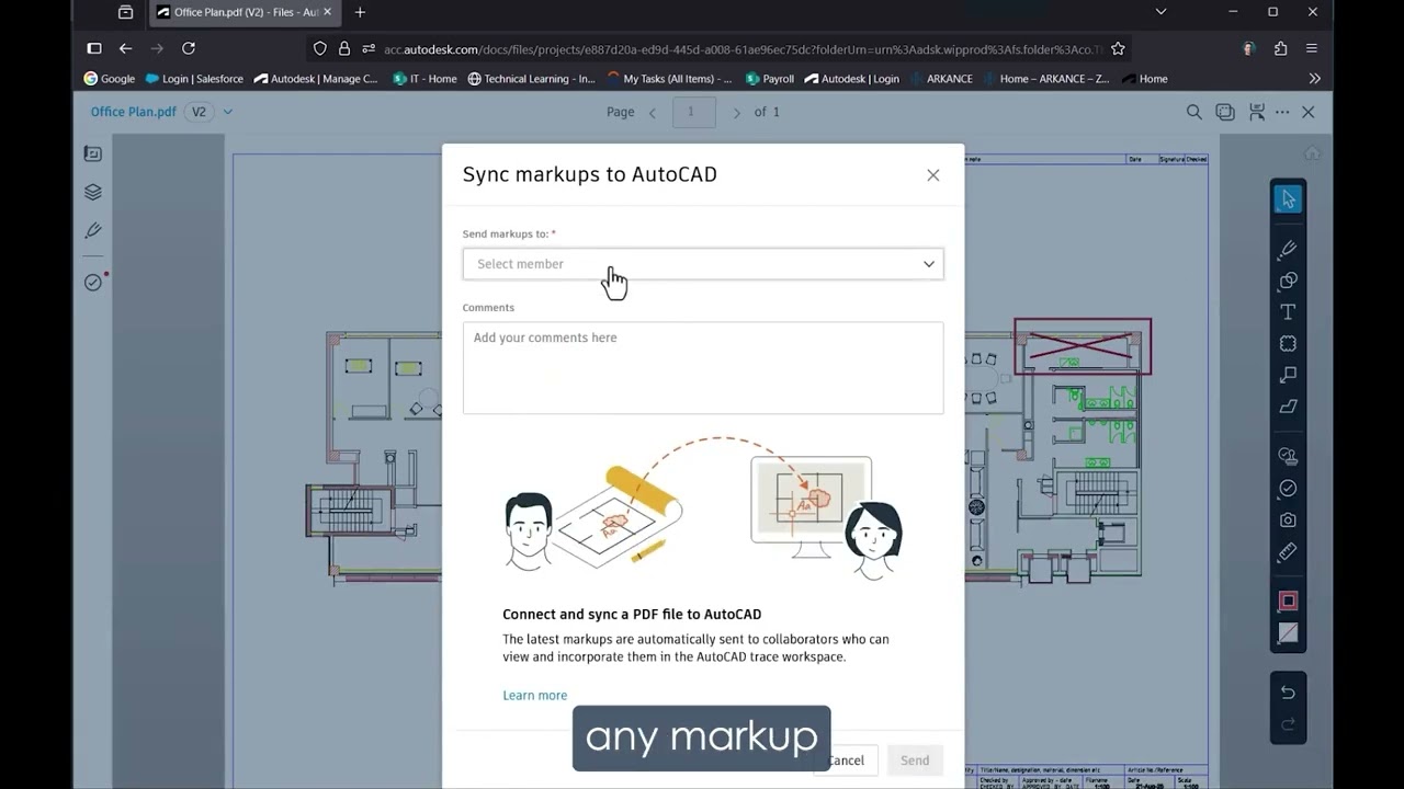 From Markup to Model - AutoCAD & Autodesk Docs Integration