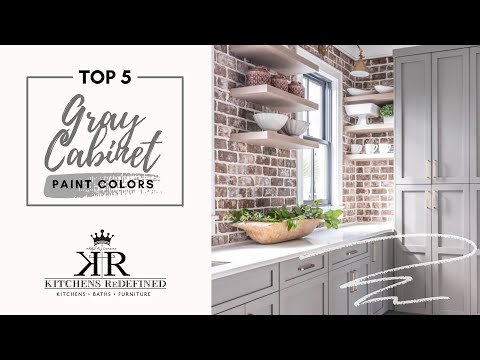 Top Gray Paint Colors for Kitchen Cabinets