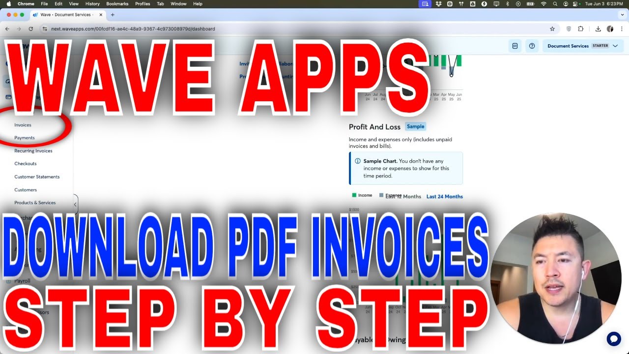 ✅  How To Download PDF Invoices In Wave Apps🔴