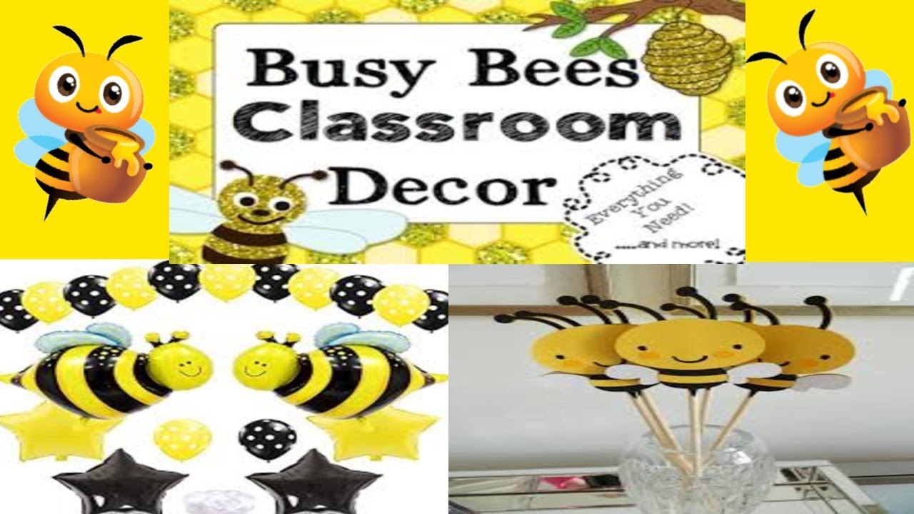 Bee Themed Classroom | Bumble bee themed decor | Honey bee craft | My class decoration ideas | BEE