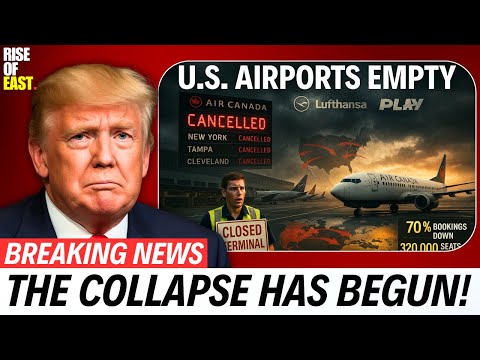 BREAKING: U.S. Airports EMPTY After 3 Million Tourists Cancel Trips—No One’s Talking About It