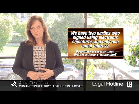 Risks in Electronic Signatures