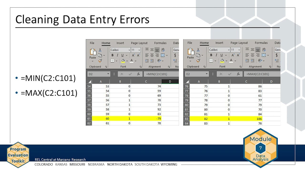 Module 7, Chapter 2: Data Analysis Examples (REL Central)