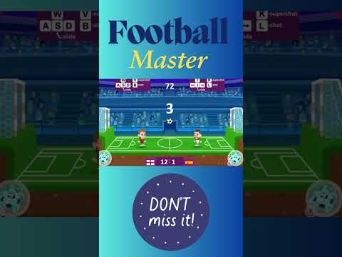 Football MASTERS Go Head-to-Head in Poki's Master Game! | #shorts | Part 5
