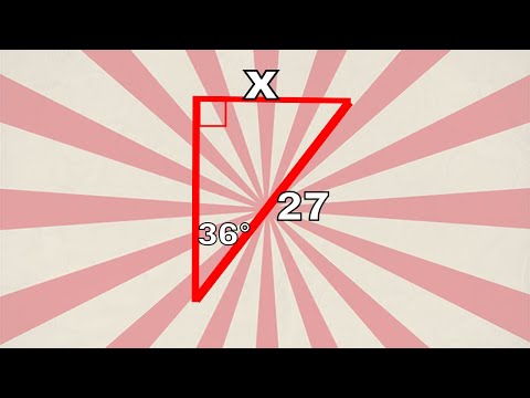 Find Missing Side Length with Only an Angle and One other Side