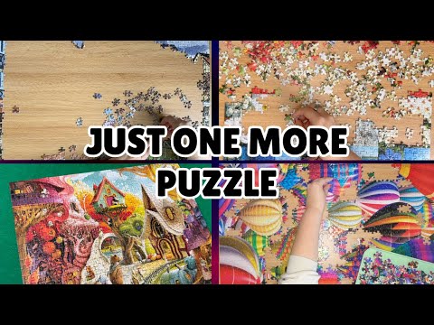 Life of a Puzzler Who Can't Stop Puzzling!! | Puzzle Vlog