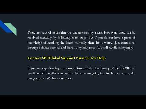 How to troubleshoot SBCGlobal Email Issues