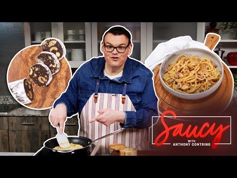 How To Make The Easiest Bucatini Pasta With A Creamy Sauce | Saucy