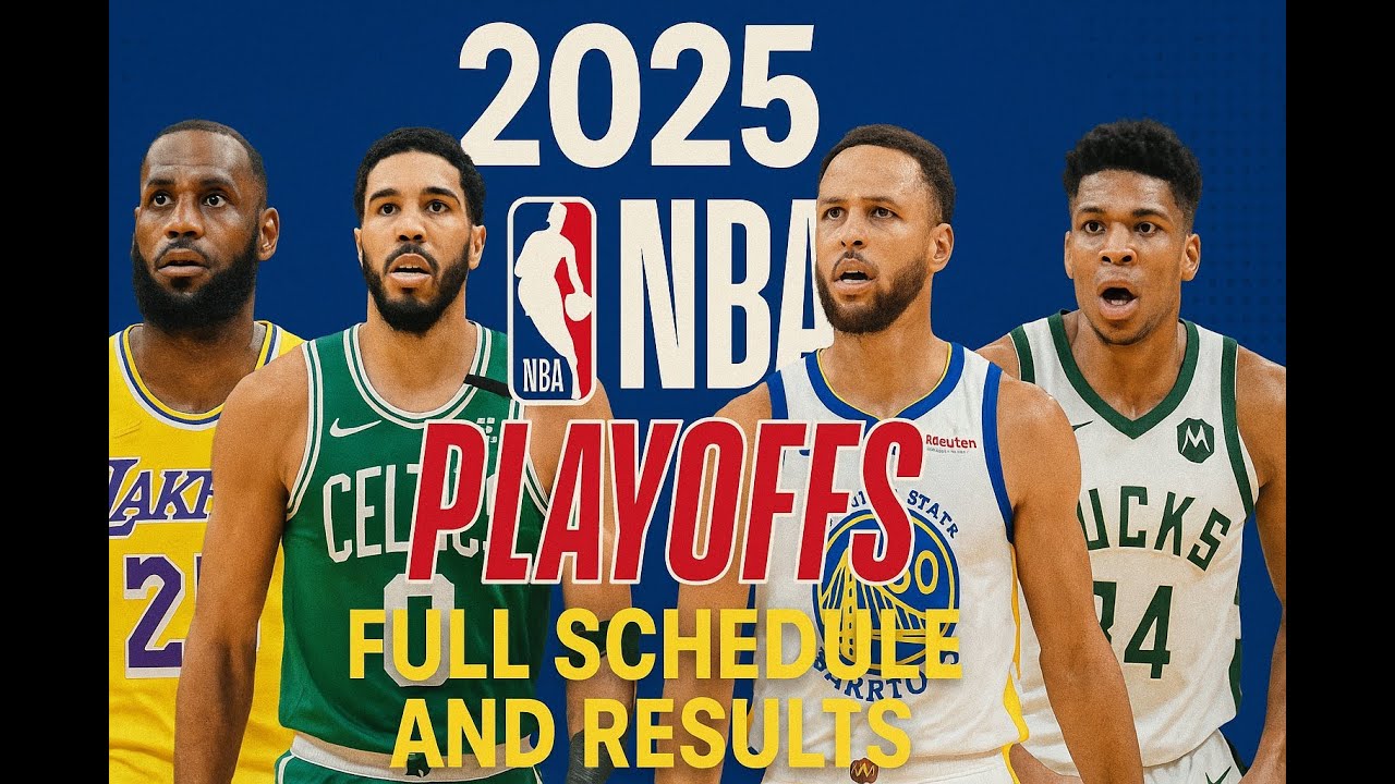 NBA Playoffs 2025: Full First Round Breakdown & Schedule  Dates, Venues, Channels & More