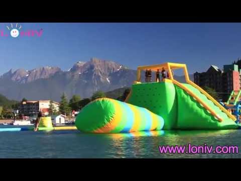 TRAMPOLINO DI ACQUA