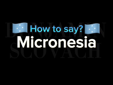 How to pronounce Micronesia?(CORRRECTLY)