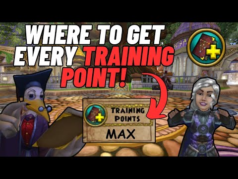 Wizard101| How To Get MAX Training Points!