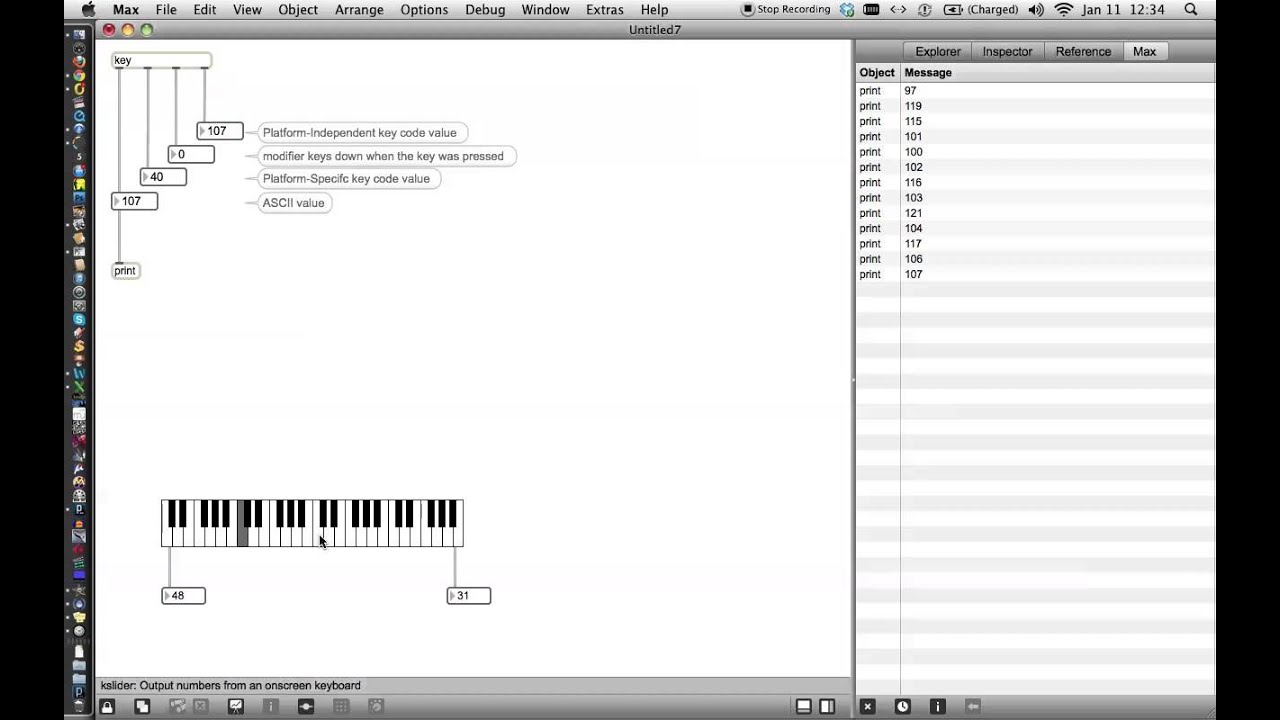 Class Tutorial #6: Keyboard Input