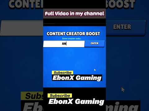 Brawl Stars New Codes 2024 | EbonX Gaming #roblox #viralreels #viralshorts #gaming #brwalstar #codes