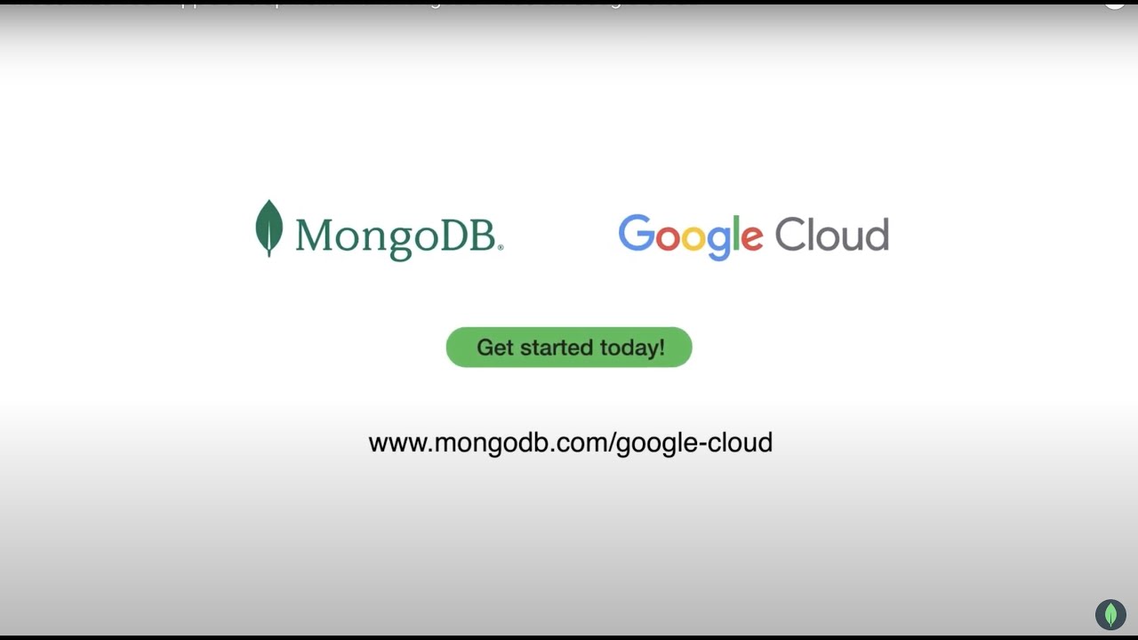 Modernize Your App Development with MongoDB Atlas on Google Cloud