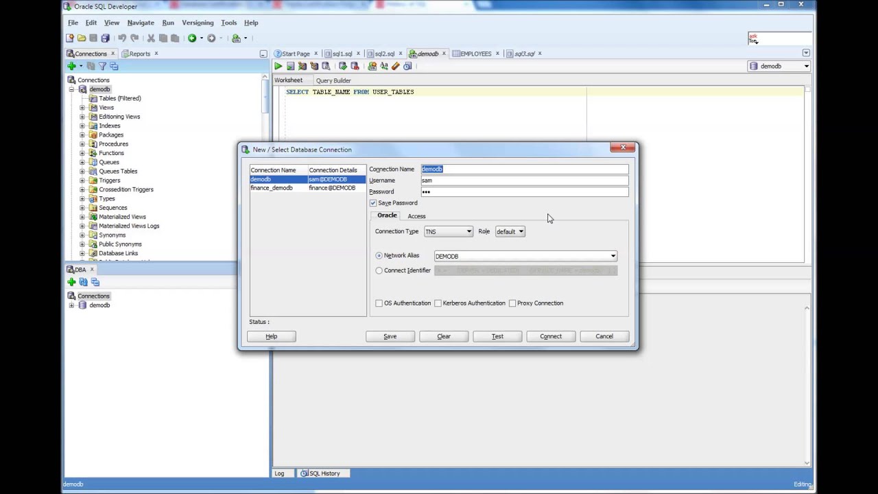 Database Tutorial 62 - SQL CTAS method - Oracle DBA Tutorial