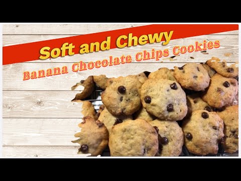 Banana Chocolate Chip Cookies