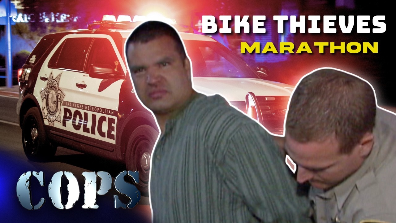 Bike Thieves and Two-Wheeled Getaways | Mini Marathon | COPS TV Show