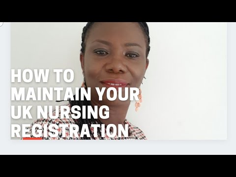 How to maintain your UK Nursing Registration : # Overseas nurses in UK
