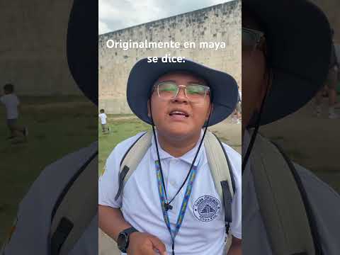 Así se dice en Maya Chichen Itzá (Yucatan)
