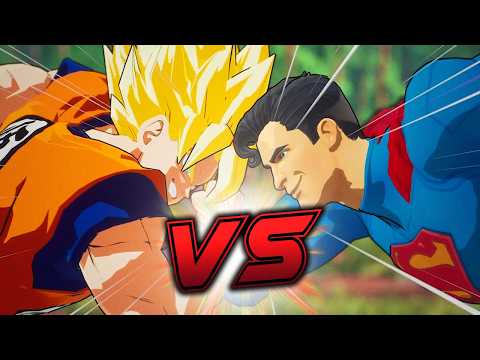 Goku VS Superman COMPLETE SAGA (Dragon Ball vs DC Comics) | Death Battle Animation