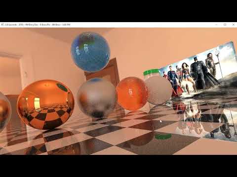 Real Time Path Tracer | 1060 GTX 6GB Laptop