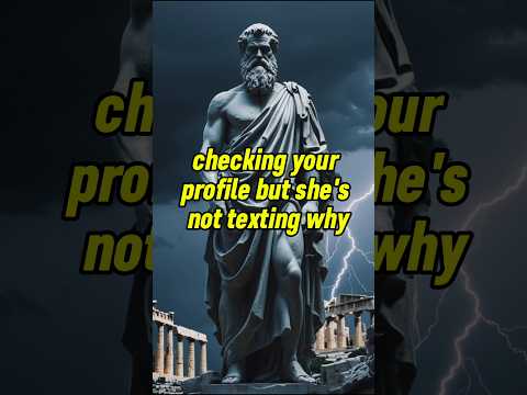 WHAT IF SHE'S ALSO DOING NO CONTACT WITH YOU #stoicism
