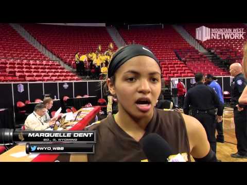 The Mountain West Network chats with Wyoming Sophomore Guard Marquelle Dent