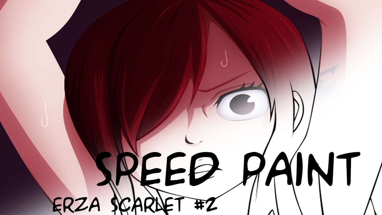 Speed paint Erza Scarlet #2