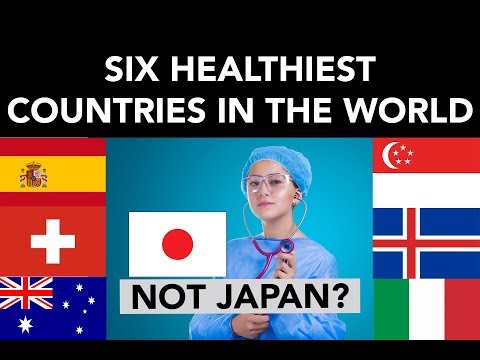 6 HEALTHIEST COUNTRIES IN THE WORLD! (DID YOU KNOW?)
