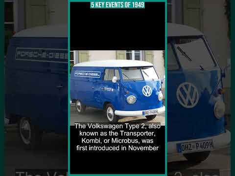5 Key Events of #1949 - #timeline #yearinreview #history