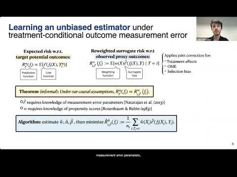 Counterfactual Prediction Under Outcome Measurement Error