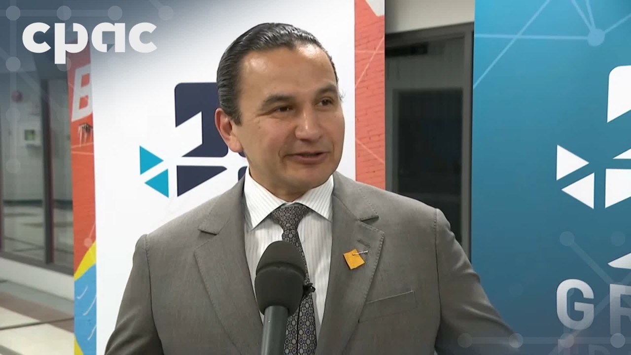 Manitoba Premier Wab Kinew speaks to reporters – May 14, 2026