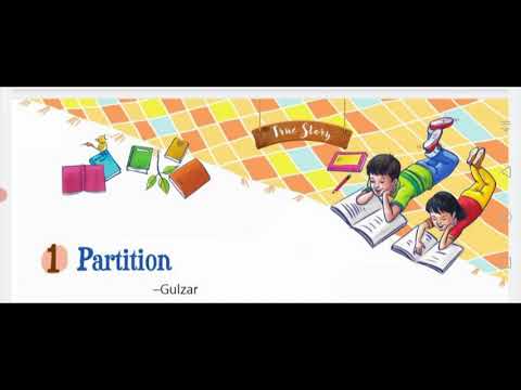 Solved Exercise: Partition Video Lecture - Class 8 English Alive
