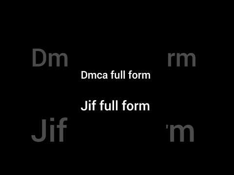 Dmca full form Jif full form the fast enter #shorts