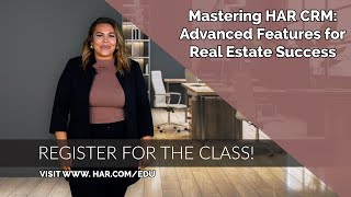 HAR CRM Advanced Features - HAR.com