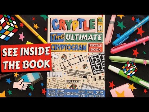 CRYPTLE #1: The Ultimate Cryptogram Puzzle Book