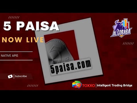 How to Integrate 5 Paisa Native API with Algobaba Stoxxo