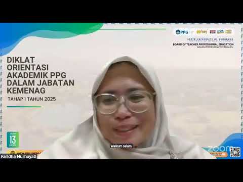 Diklat Orientasi PPG Dalam Jabatan Kemenag Tahap 1 Tahun 2025 Unesa