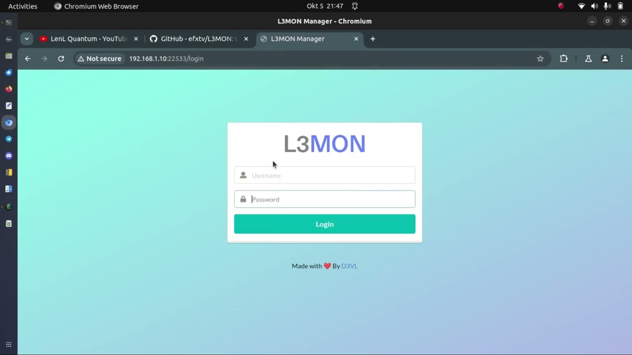 Install L3mon Di Server Linux untuk hacking