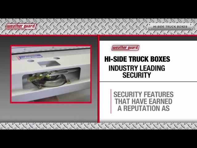 $1500 OFF - BRAND NEW WEATHER GUARD TRUCK HI-SIDE TOOL BOX SET | Tool ...