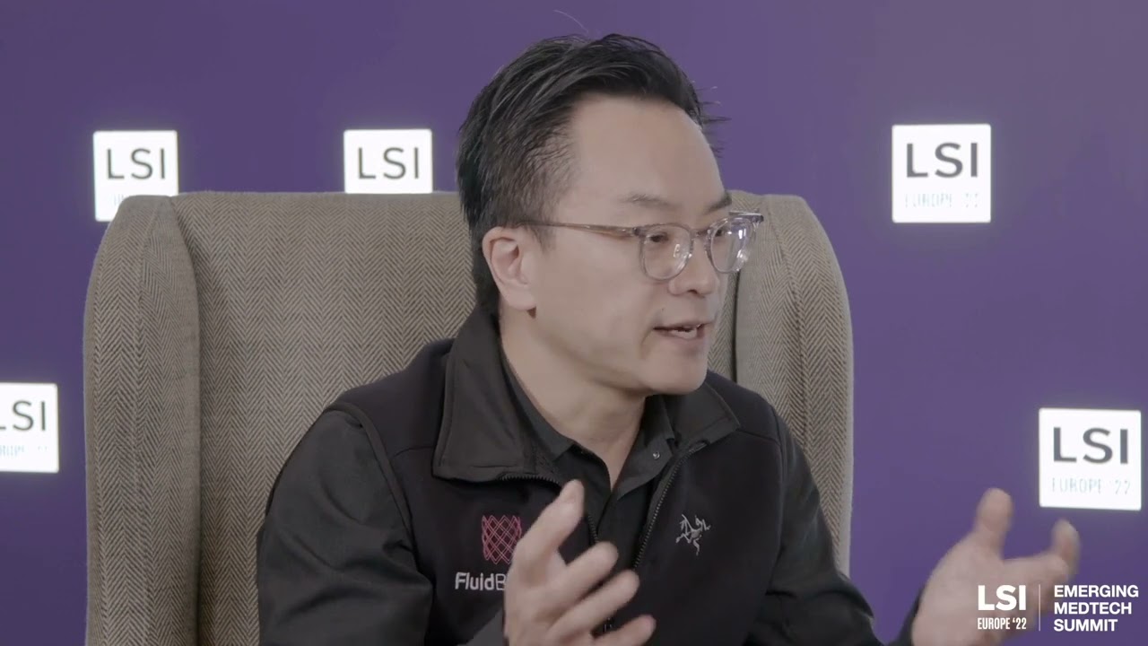 John Wong, Fluid Biomed - Studio Interview | LSI Europe ‘22 - Life ...