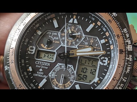 Citizen Promaster Skyhawk Watch Review. JY8146-54E.