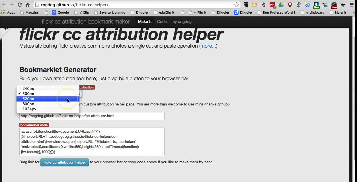 How to Use the Flickr CC Attribution Helper