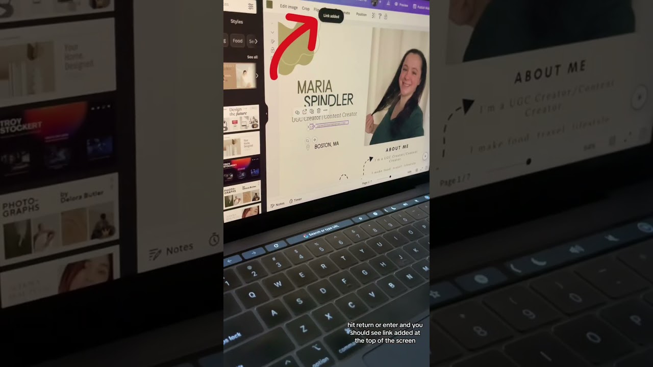 How to Add Links in Canva | UGC Tips