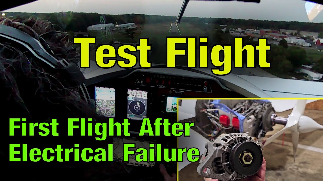 Post-Maintenance Test Flight: Alternator and Electrics