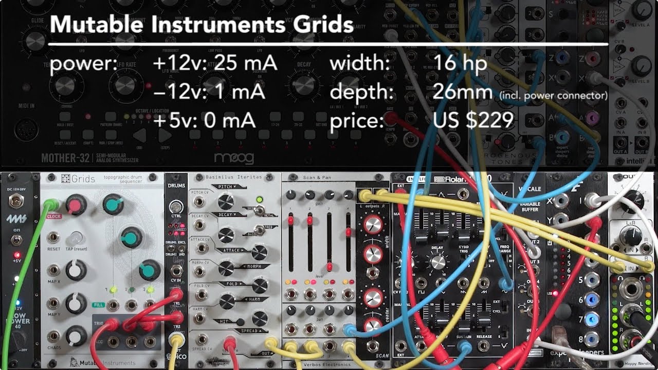 Mutable Instruments Grids 1/2: Basic Operation