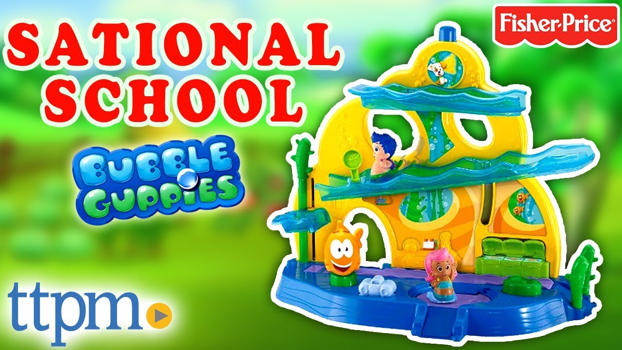 Bubble Guppies Swim-sational School Toys [Review & Instructions] | Fisher-Price